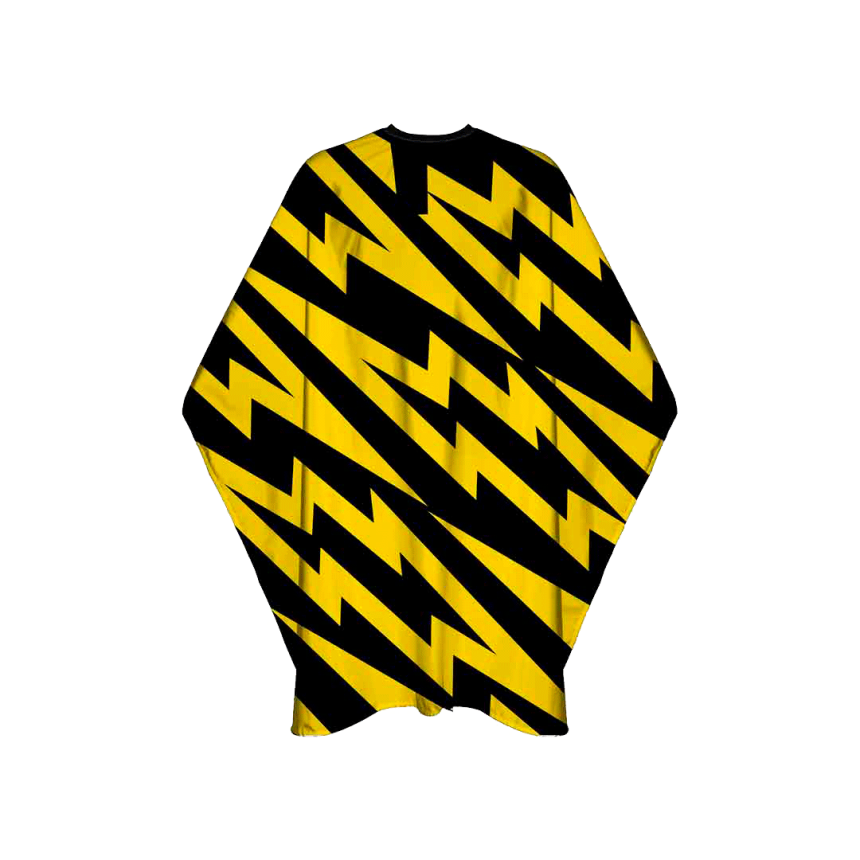 BARBER CAPE YELLOW THUNDER MARMARA – Mundo del barbero